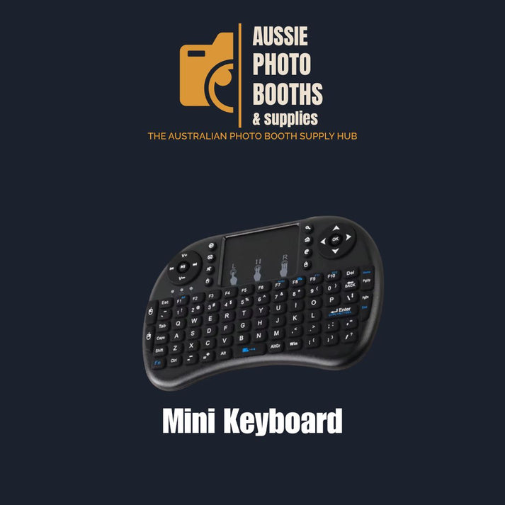 Mini Wireless Keyboard – Aussie Photo Booth Supplies Hub