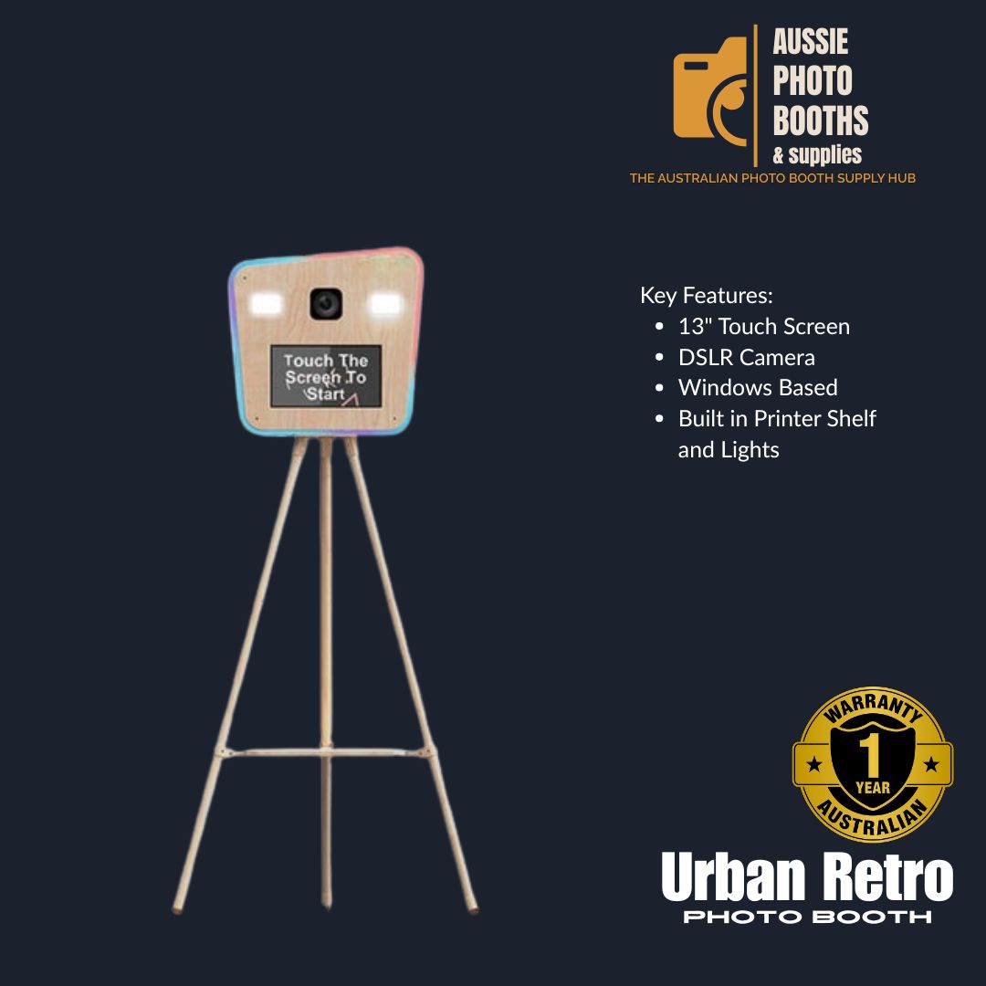 Urban Retro Booth – Aussie Photo Booth Supplies
